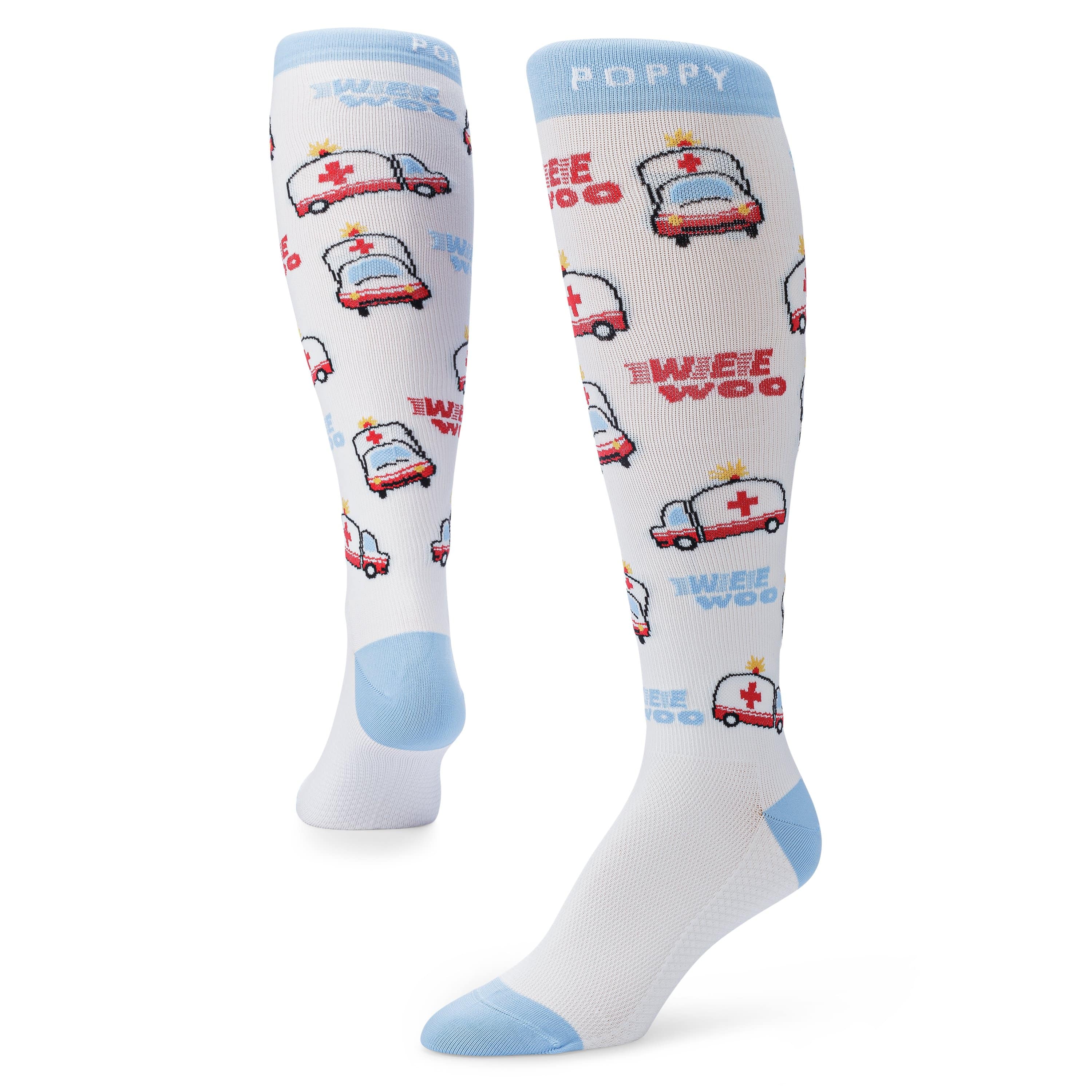 "Wee Woo" EMT Compression Socks